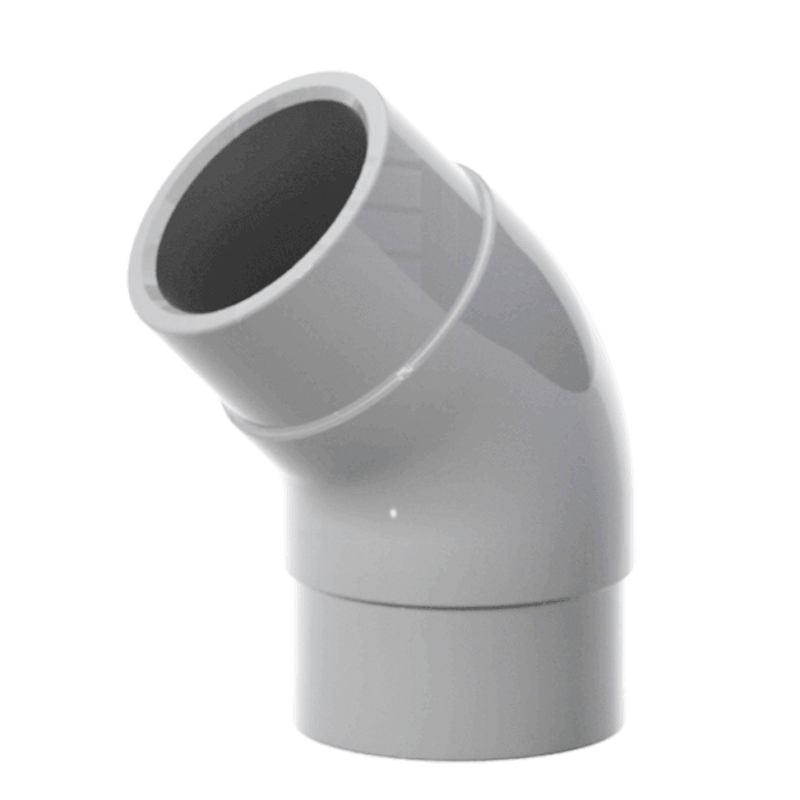 Codo 45° CPVC SCH 80: accesorio para tuberías presurizadas de alta ...